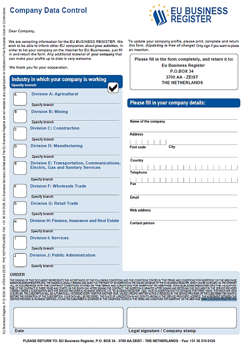 EU Business Register: Kostenfalle für Firmen