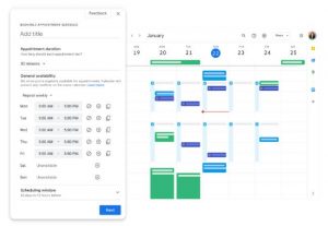 Online-Terminbuchung: neue Funktion für Google-Kalender